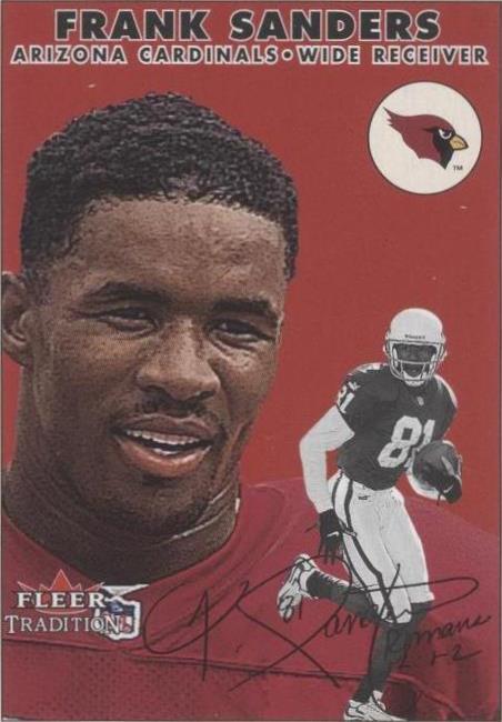 2000 Fleer Tradition Frank Sanders #230 for sale | eBay