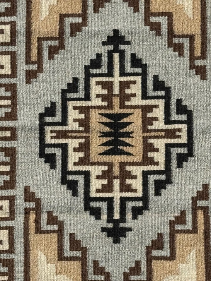 Navajo rug - Very Fine Two Gray Hills by Christine Curly | eBay