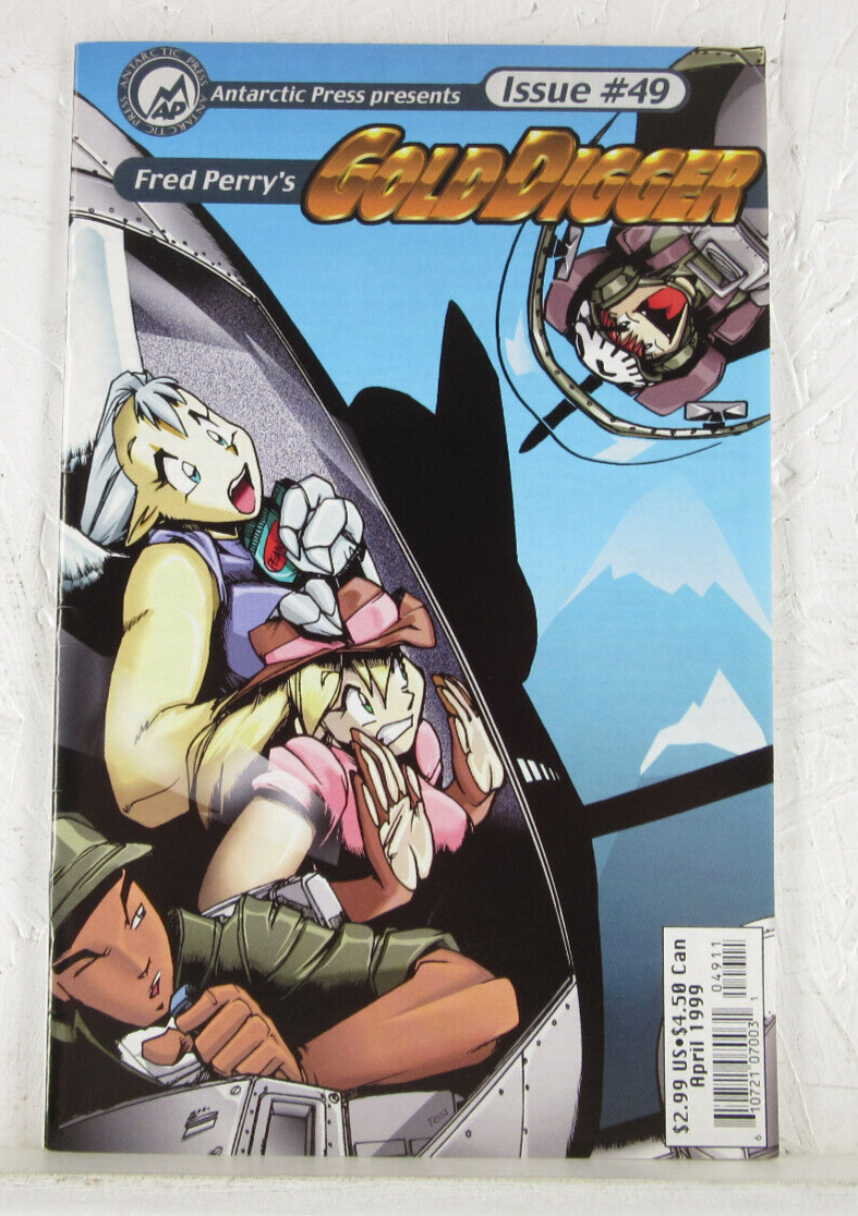 GOLD DIGGER #49 * Antarctic Press Comics * 1999 Comic Book - Fred Perry | eBay