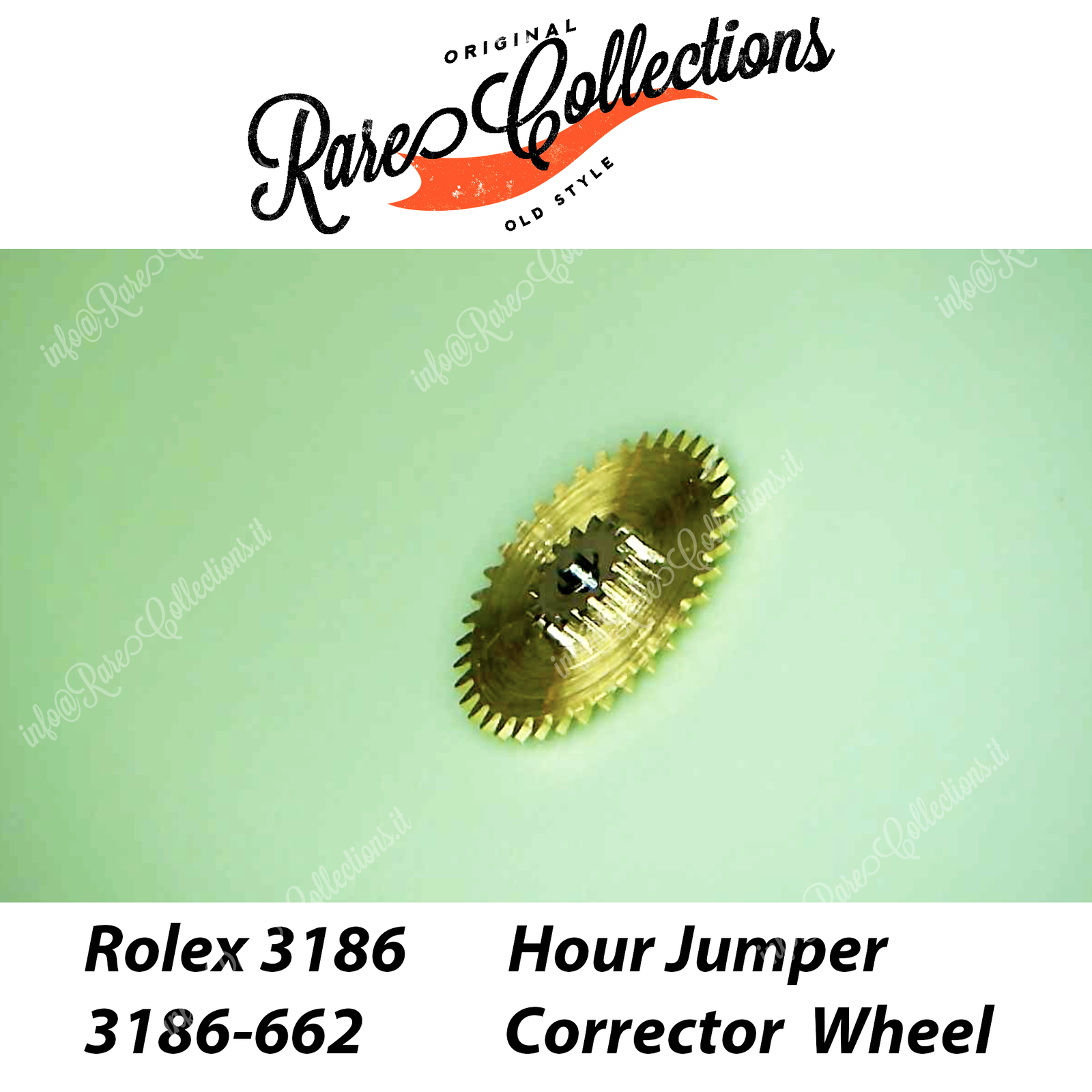 Rolex+3186-662+Jumping+Hour+Corrector+Wheel+Movement+Caliber+3186 ...