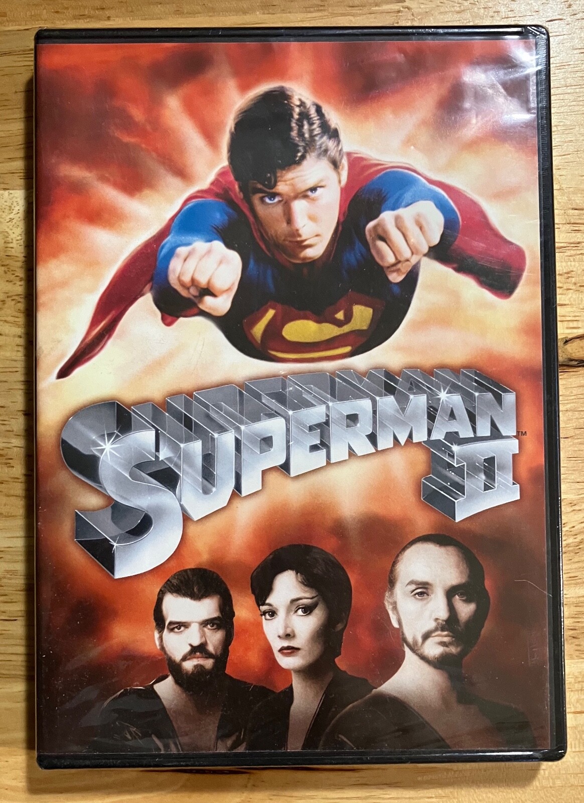 Superman II (DVD, 1980) DC Comics Christopher Reeve Gene Hackman NOS ...