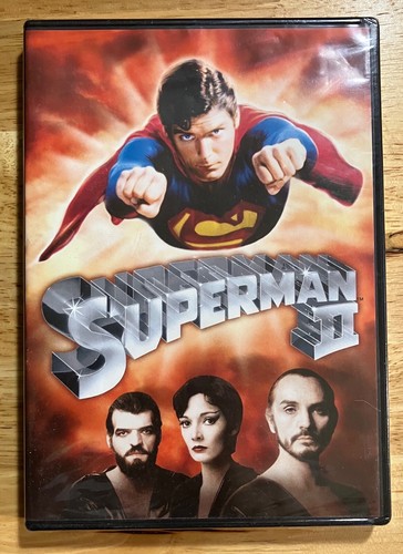 Superman II (DVD, 1980) DC Comics Christopher Reeve Gene Hackman NOS ...