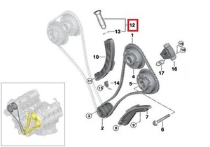 Genuine BMW E65 E66 E67 RR1 RR1N RR2 RR2N RR3 Chain Tensioner OEM ...