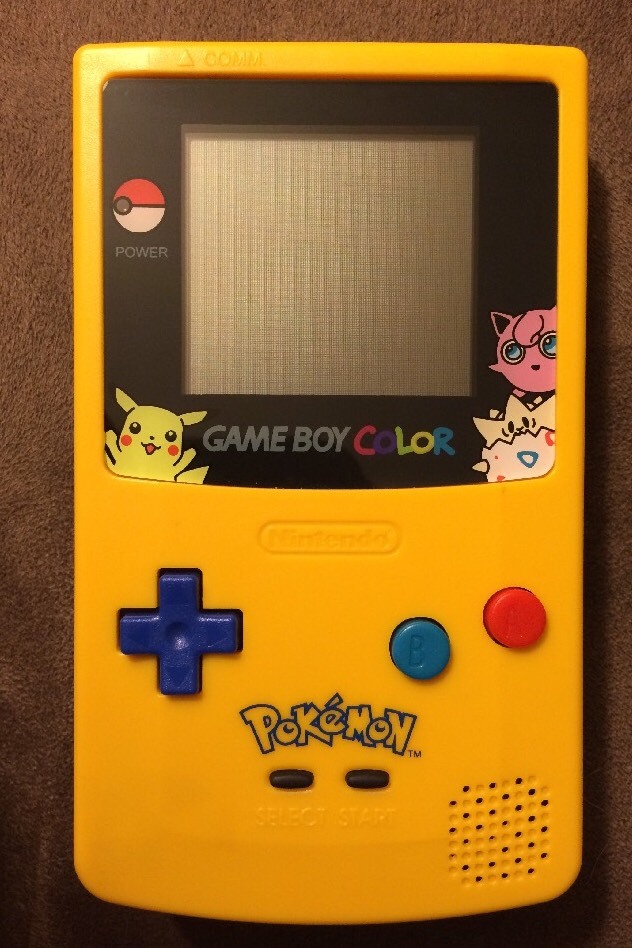 Pokemon Yellow Pikachu Version Nintendo Gameboy Color! Excellent! Fast ...