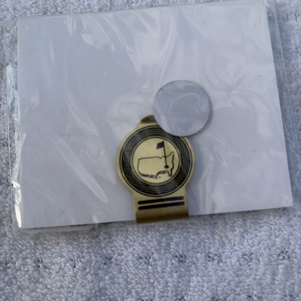 Masters Golf Hat Clip with Removable Ball Marker - Augusta National | eBay