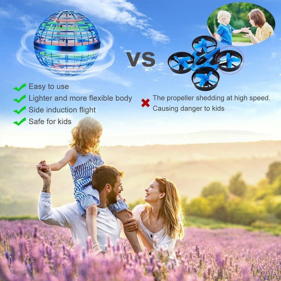 Flying Orb Ball Toy, Galaxy Boomerang Ball, Hover Hand Mini Drone ...