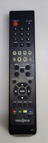 Insignia BD003 OEM Original Replacement Blu-Ray DVD Remote Control | eBay