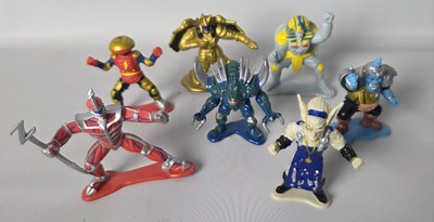 Vintage 90s Bandai Figures Lot Of 6 # BD | eBay