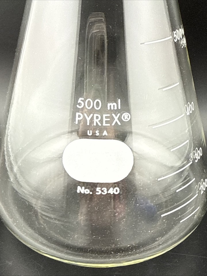 Pyrex vacuum/filter flask 500 ml, No. 5340, Multi Quantity Discount | eBay
