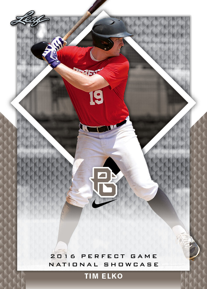 10-Count Lot Tim Elko 2016 Leaf Perfect Game NIKE All-American Rookies ...