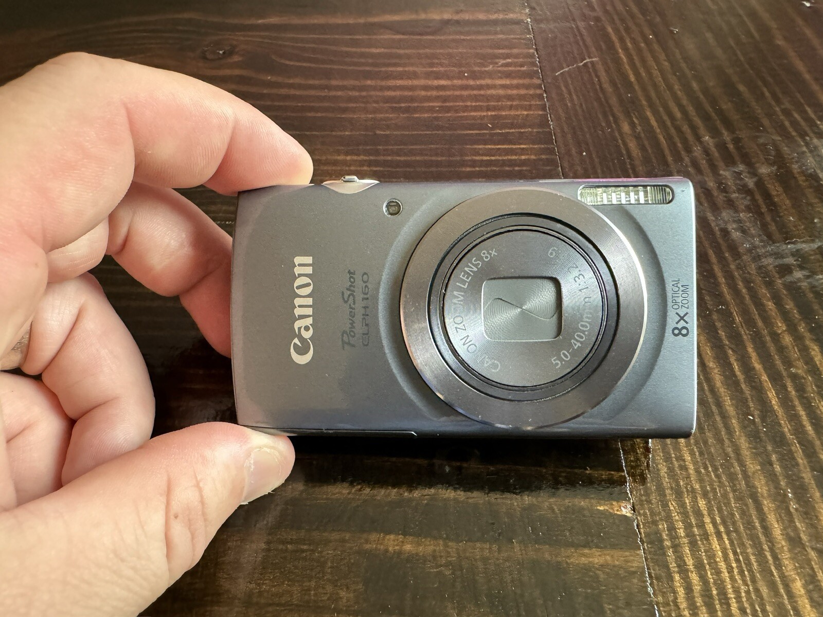 Canon PowerShot ELPH 160 / IXUS 160 20.0MP Digital Camera - Silver ...