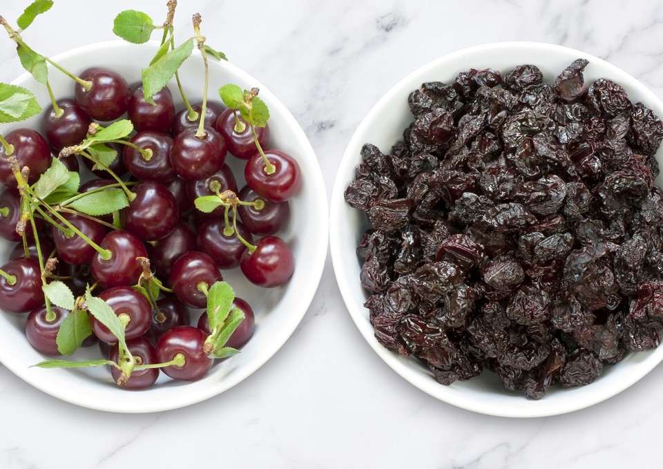 Organic Dried Unsweetened Sour Cherries - Pitted Cherry Fruit – by Food ...