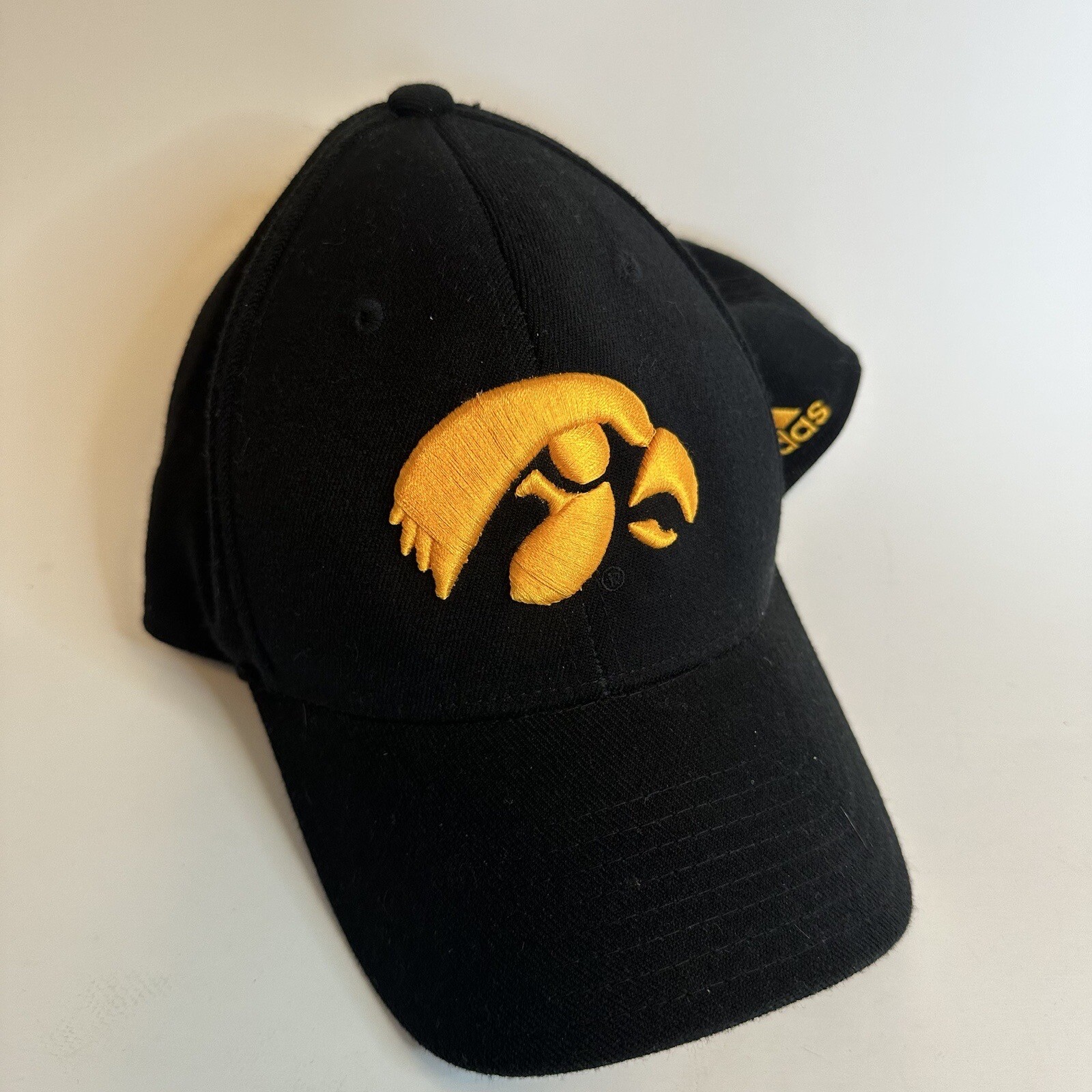 New Iowa Hawkeyes Adidas Hat Sports College Cap Fitted Fitmax 70 Small ...