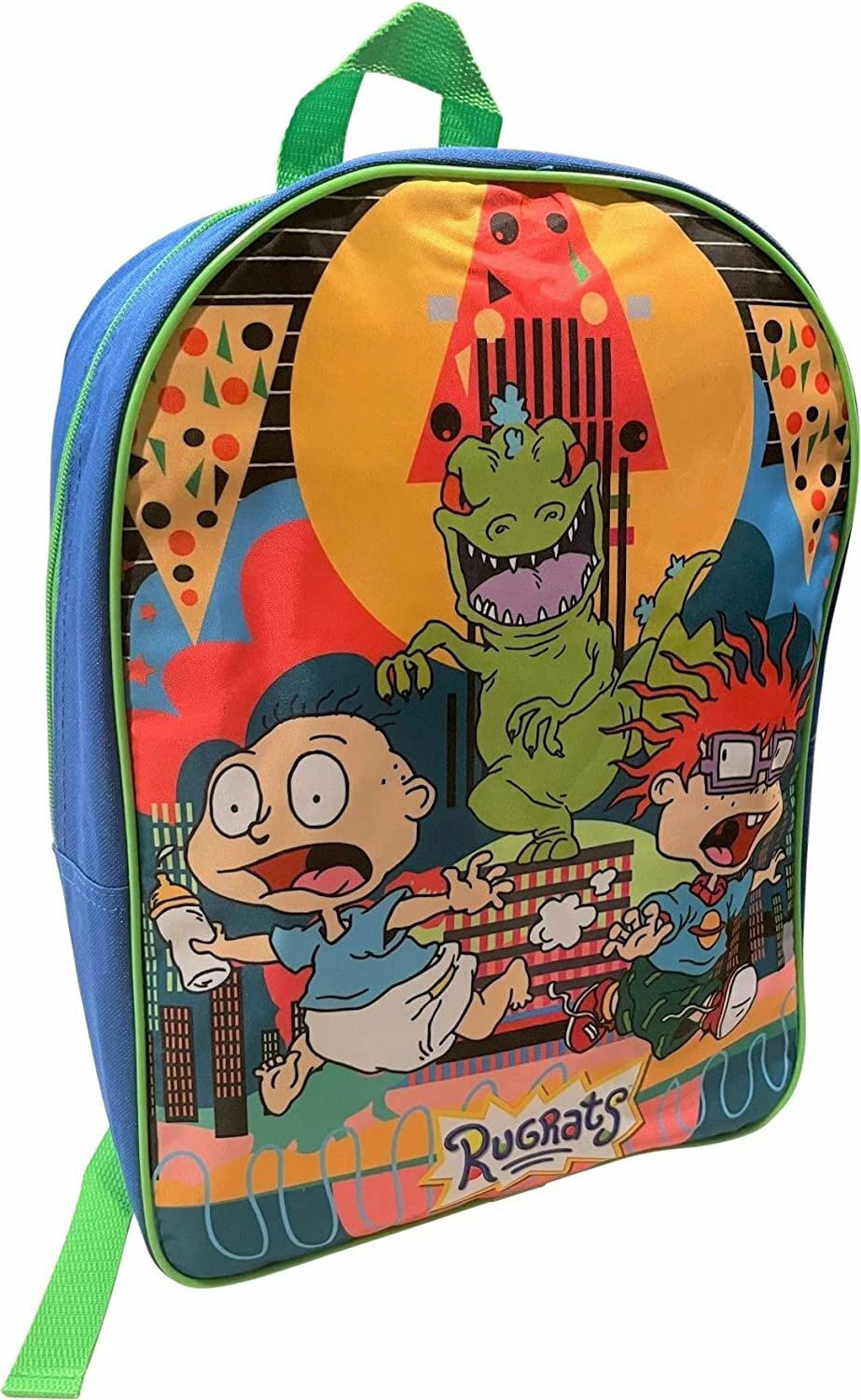 Rugrats Boy's 15" School Backpack (Blue-Green) | eBay