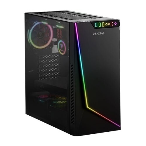 GAMDIAS Case Argus M1 Mid Tower RGB 7slots E-ATX/ATX/Micro-ATX/Mini-ITX ...