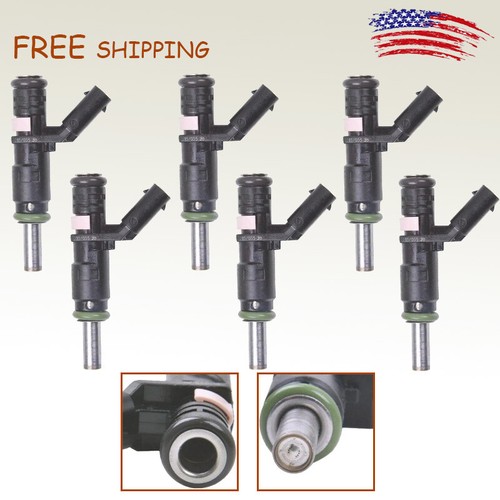 6x Fuel Injectors A2720780249 For 2005-2012 Mercedes-Benz C280 GLK 3.0L ...