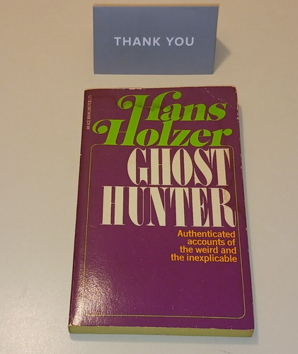 Ghost Hunter By Hans Holzer Paperback 1963 Vintage Rare | eBay