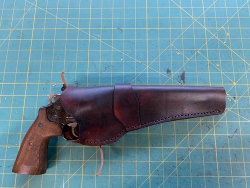 Revolver R/H Leather Cross Draw Holster | eBay