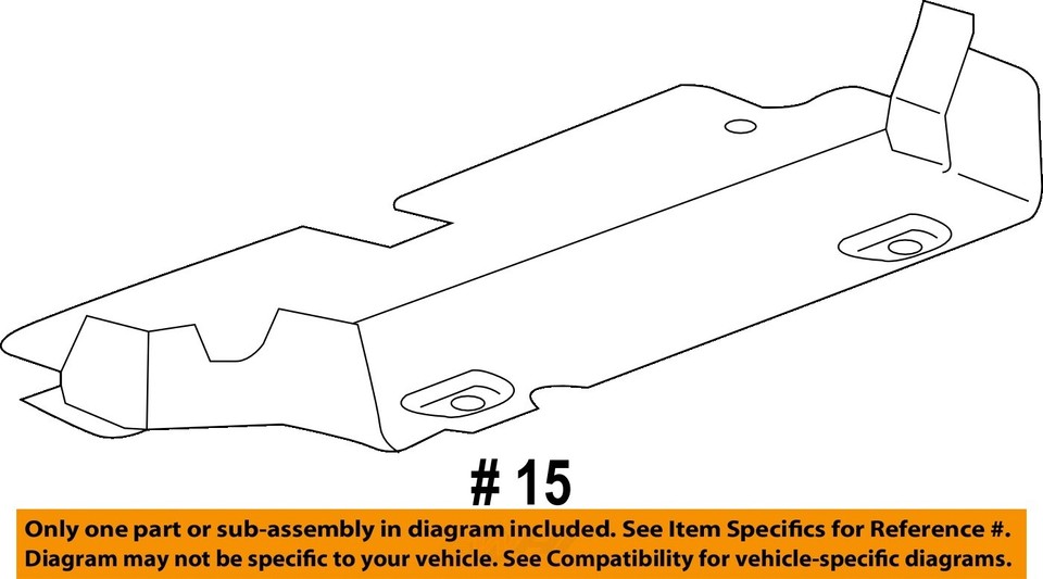 GM OEM 17-19 Sierra 2500 HD Cooling Trans Oil Cooler-Lower Baffle ...