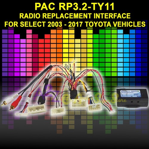 PAC RP3.2-TY11 CAR STEREO RADIO REPLACEMENT INTERFACE FOR TOYOTA LEXUS ...