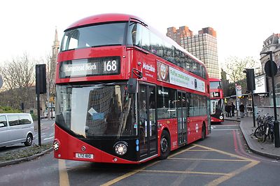 New bus for London - Borismaster LT810 6x4 Quality Bus Photo | eBay UK