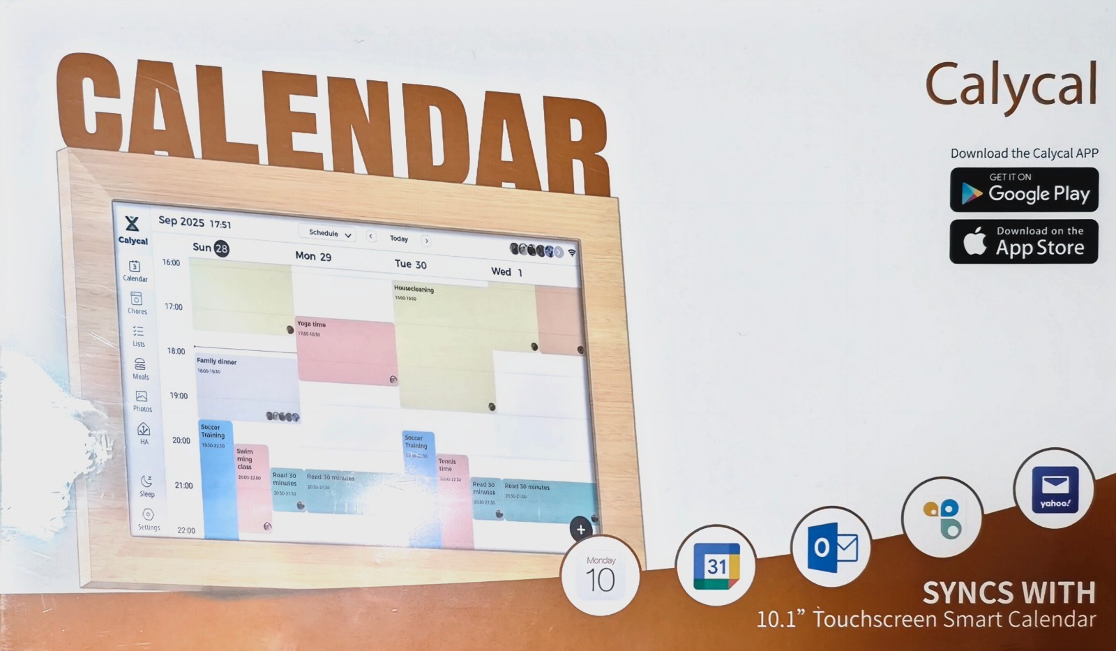 10.1 Inch Digital Calendar Chore Chart with Touchscreen - Full HD | eBay