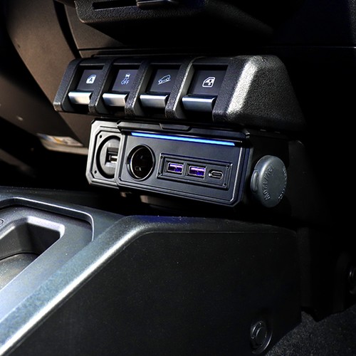 2019-2025 Jimny modification center console USB Type-C port expansion ...