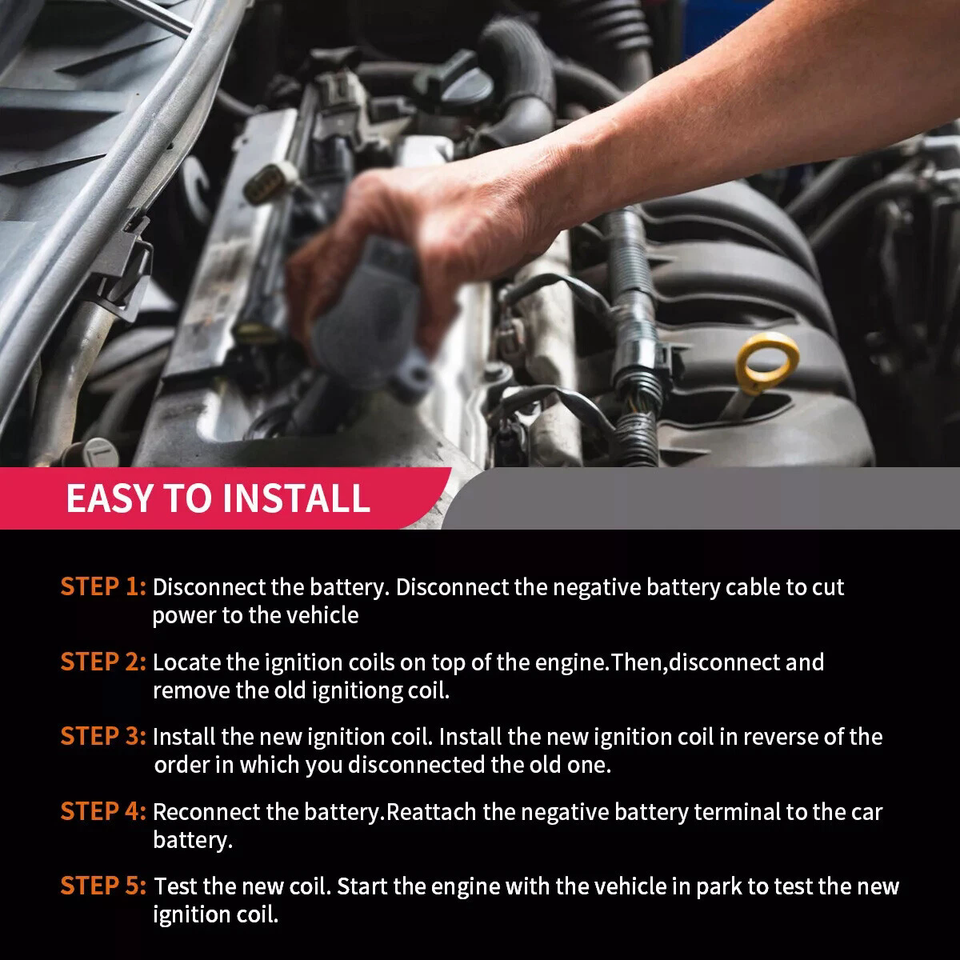 Brand-New Upgrade Ignition Coil 4M5Z-12029-B One click installation DG ...