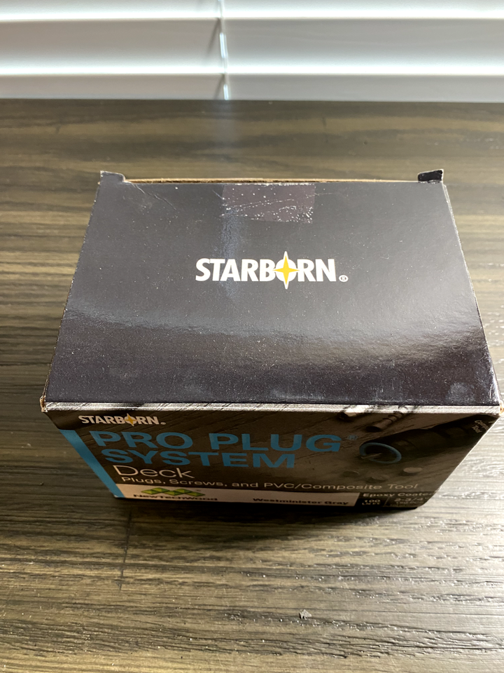 Starborn PXDC788S275 Pro Plug System Deck Plugs, Screws and PVC ...
