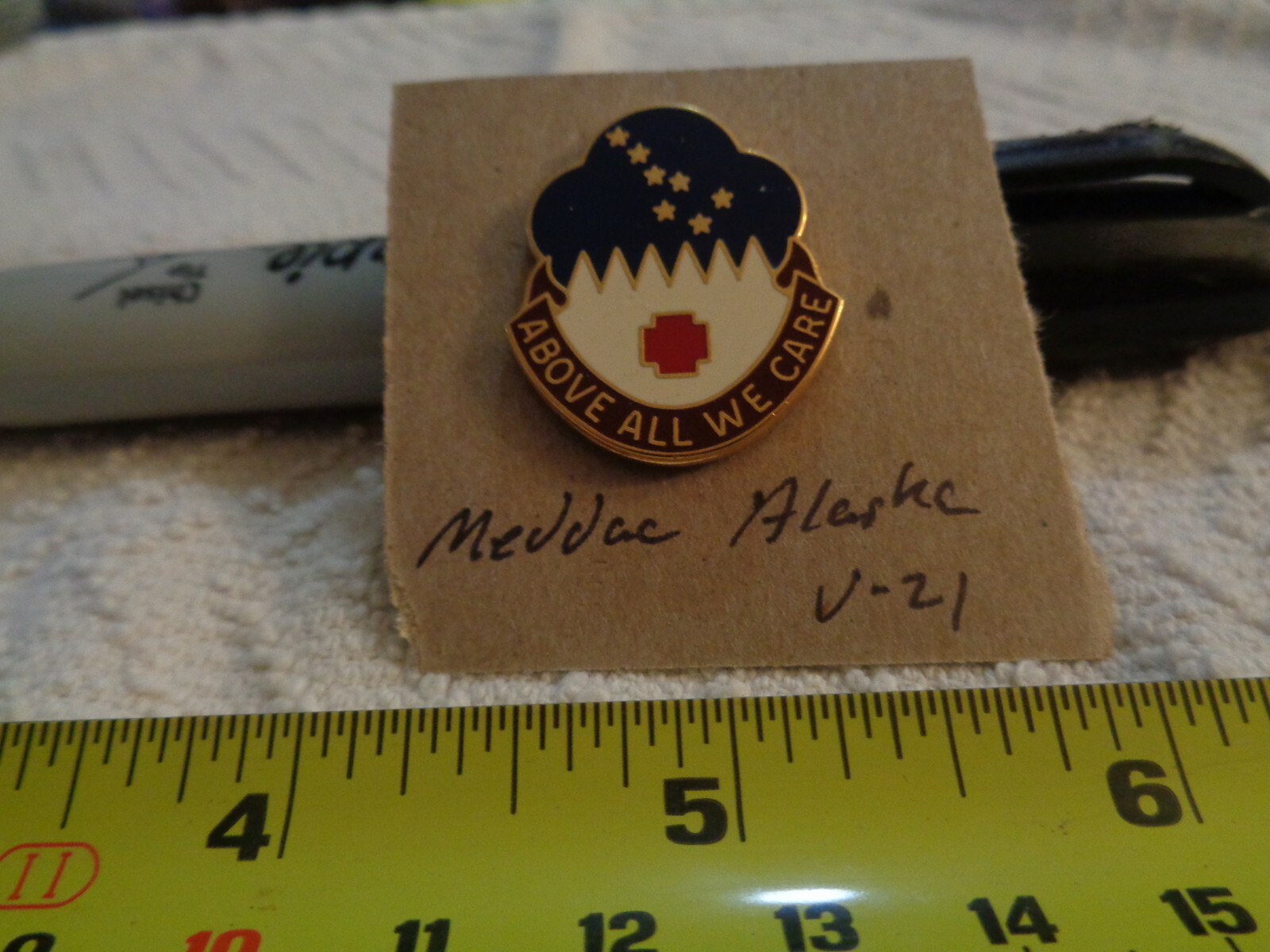 MEDDAC Alaska V-21 Unit Crest, DI, DUI (DRAW#76) | eBay