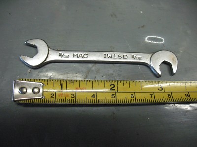 MAC IW18D OFFSET SPANNER 9/32'' VINTAGE ORIGINAL USA | eBay