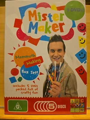 Mister Maker - (DVD Mammoth Making Box Set, Region 4) 5 Discs Brand New ...