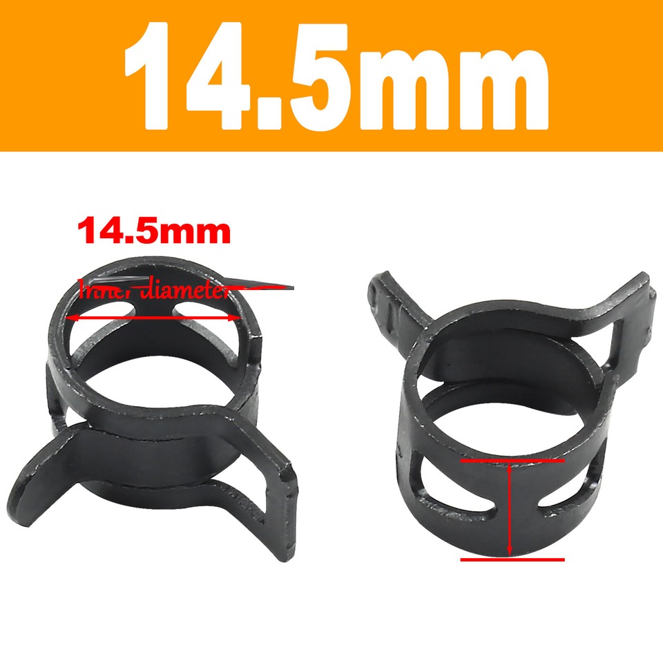 Self Clamping Spring Hose Clips Carbon Steel Clamps Sealing Radiator ...