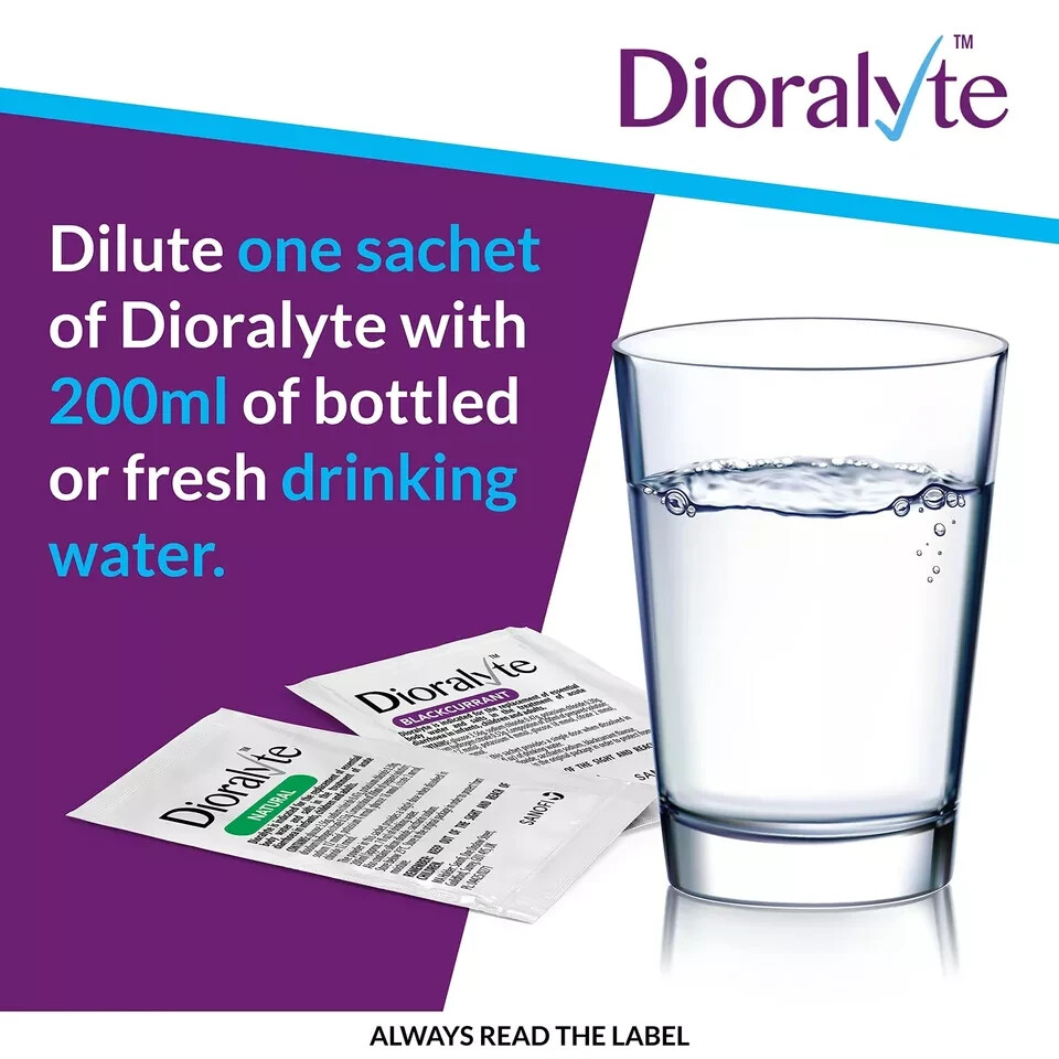 Dioralyte -Fast and Effective, Treatment for Reducing Dehydration - 6 ...