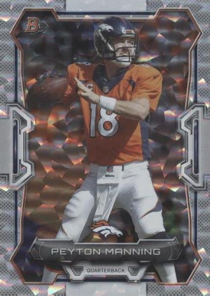 2015 Bowman - Silver Ice #35 Peyton Manning for sale online | eBay