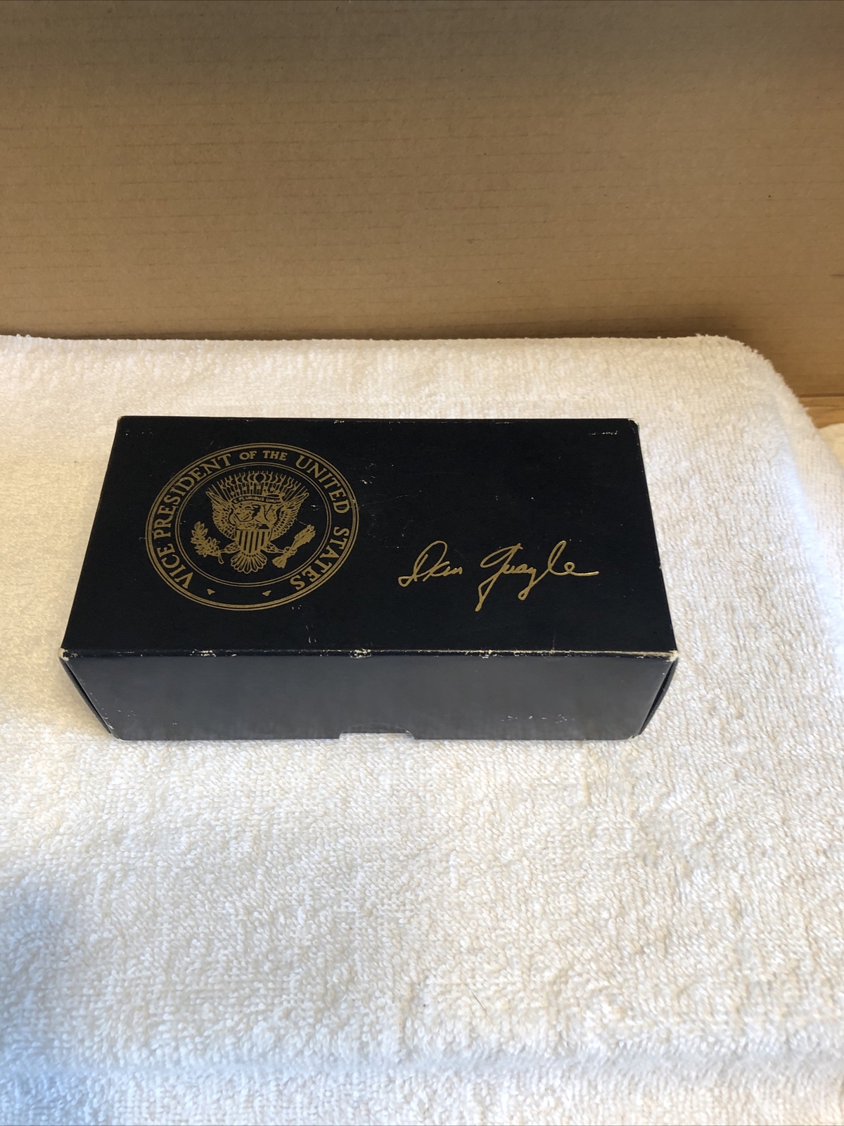 3 Single ball box/pack of Official Dan Quayle vice presidential golf ...