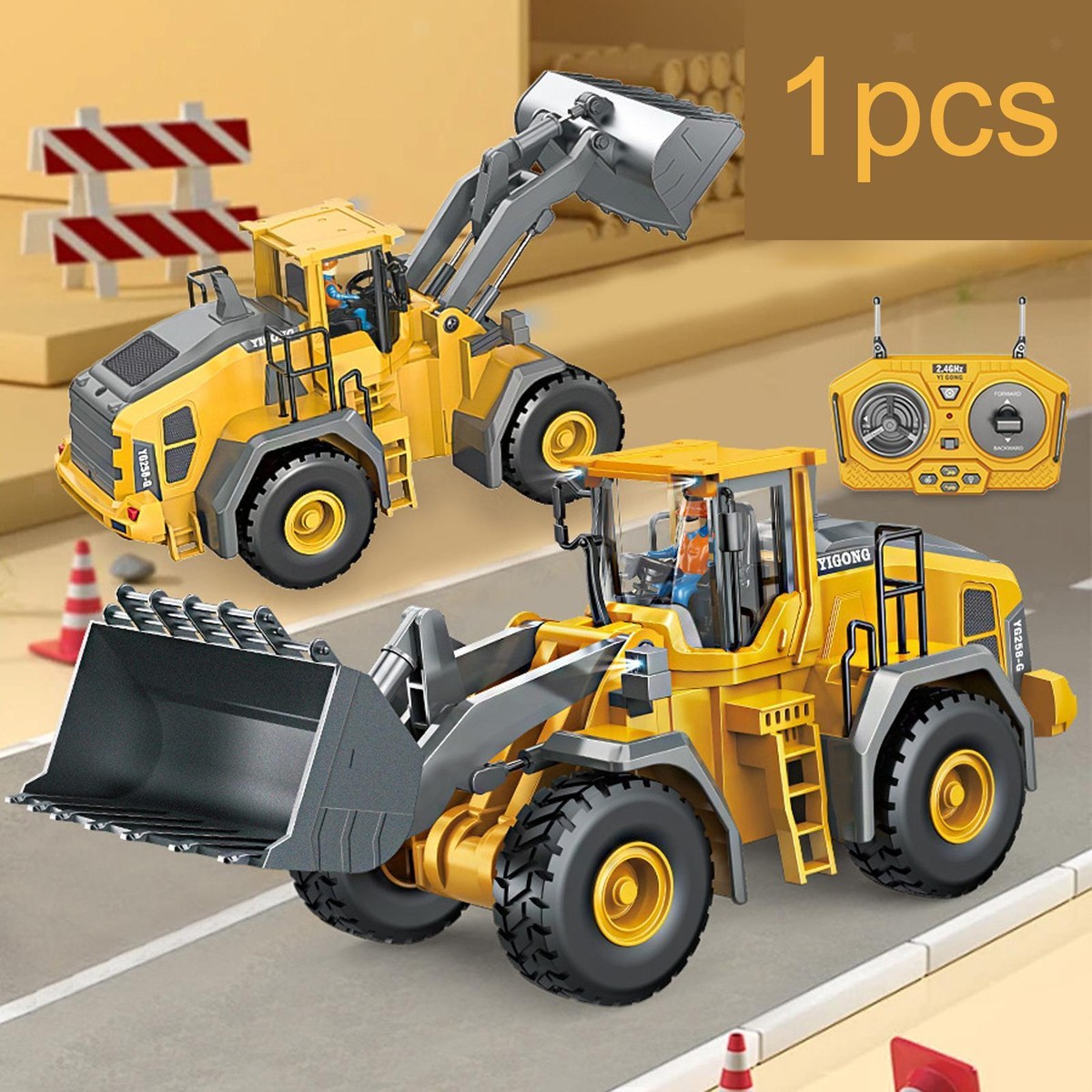 Large Remote Control Construction Vehicles RC Construction Toys