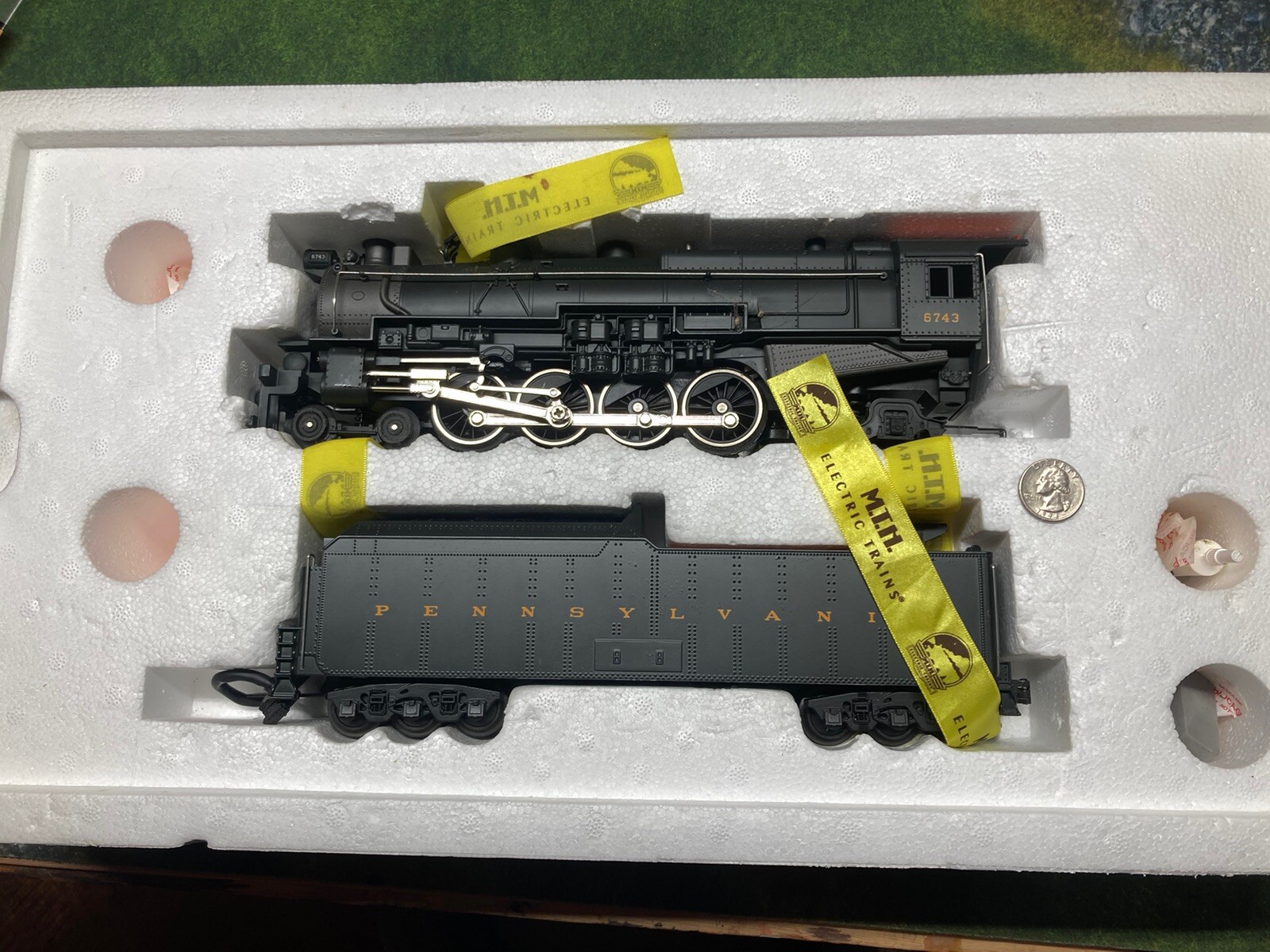 Rail King O Scale #30-1168-0, 4-8-2 Steam Engine, Pennsylvania Model ...