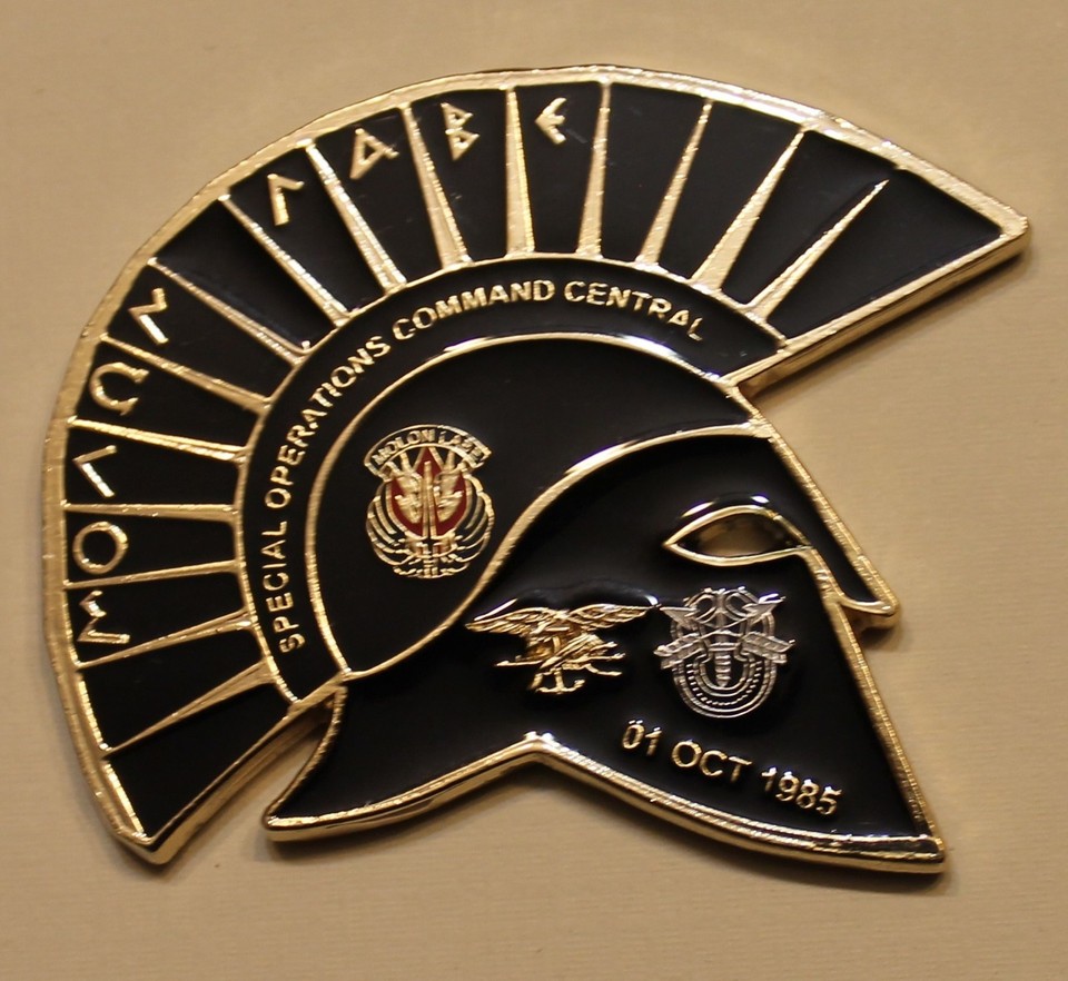 Special Operations Command SOCOM Central #242 Spartan Chief SEALs ...