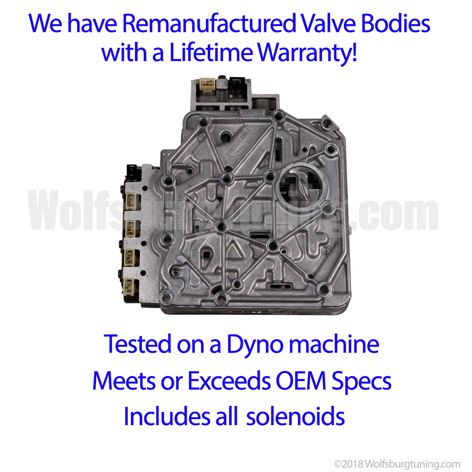 VW Audi Auto Transmission Valve Body Solenoid TCC EPC 095 096 01M 098 ...