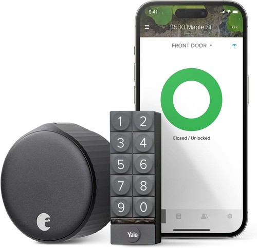 August Wi-fi Smart Lock MB and Yale Keypad - ASL-05 & AK-R2 | eBay