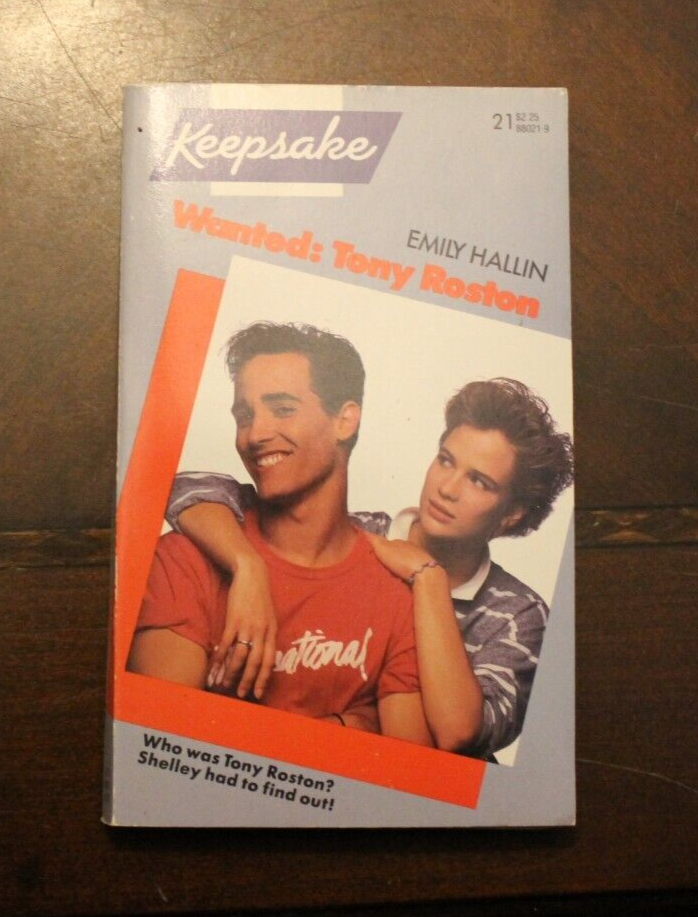Wanted: Tony Roston ~ Emily Hallin ~ Keepsake #21 PB 1988 | eBay