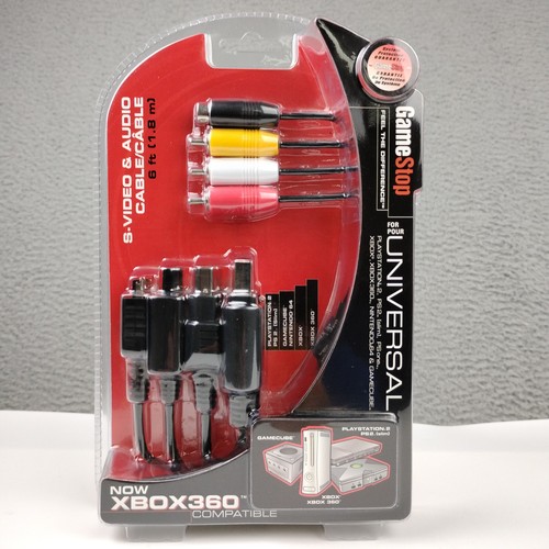 GameStop Universal Component Video Cable For Gamecube ,Xbox ,Xbox 360 ...