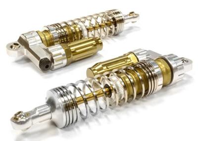 V2 Progressive Spring Piggyback Shocks for SCX-10, SCX10 II & SCX10 III ...