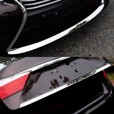 front and rear bumper truck bottom trims For 2013-2015 LEXUS ES350 ...