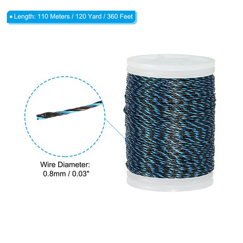 Archery Bow String Serving Thread, 2 Pack 0.3" Dia Bowstring Thread ...