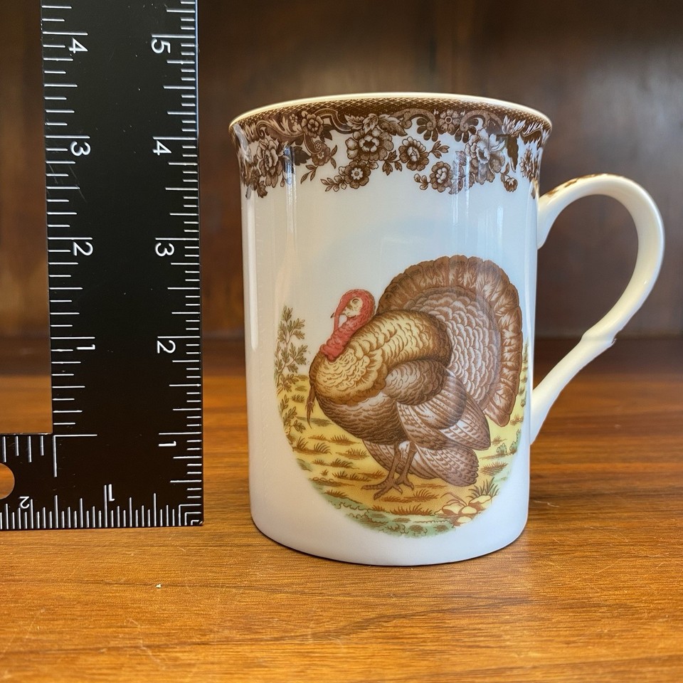 Spode Woodland Turkey Coffee Tea Mug S3422A18 | eBay