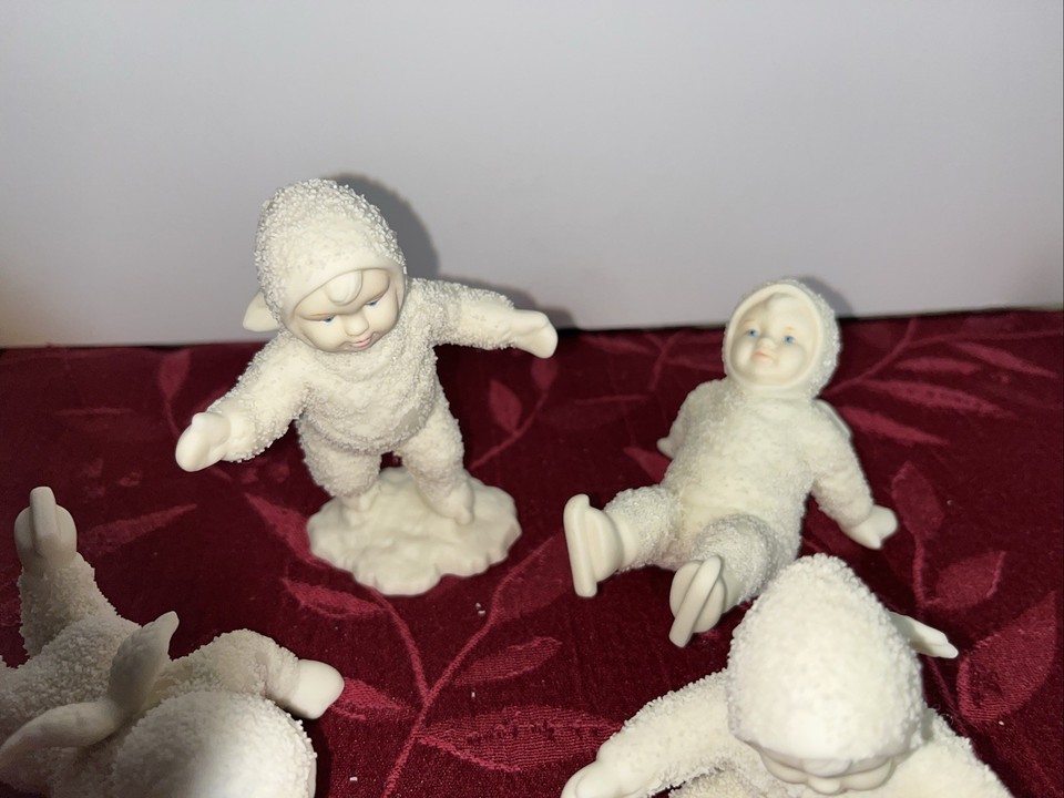 Dept 56 Snowbabies“ALL FALL DOWN” # 7984-7 WITH BOX | eBay