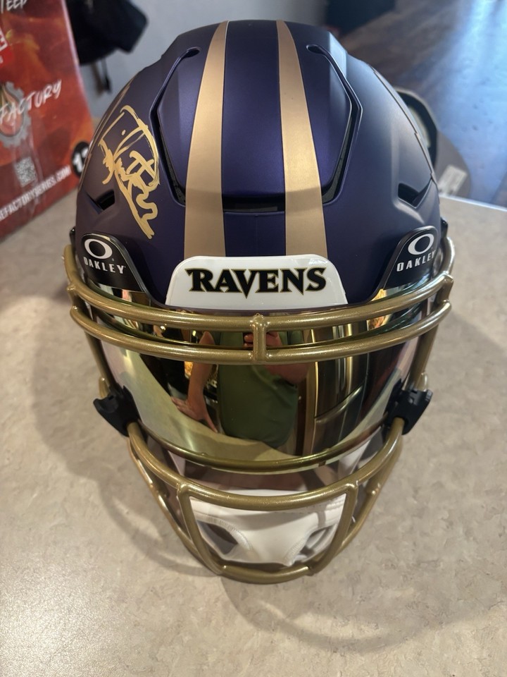 DERRICK HENRY SIGNED BALTIMORE RAVENS AUTHENTIC SPEEDFLEX CUSTOM ...