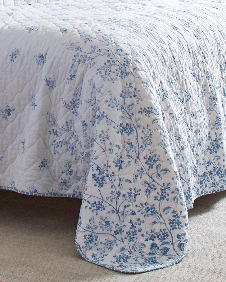 French Country Blue Quilts NEW! ~ COZY COTTON SHABBY CHIC COUNTRY